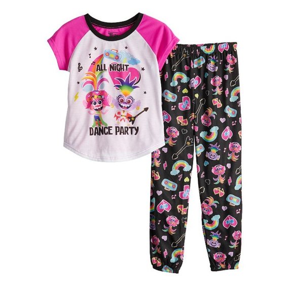 Pajamas | Dreamworks Trolls Top Bottom Pajama Set | Poshmark